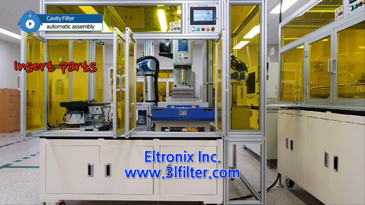 5G Cavity Filter Manufacture System is Full Automation - YouTube