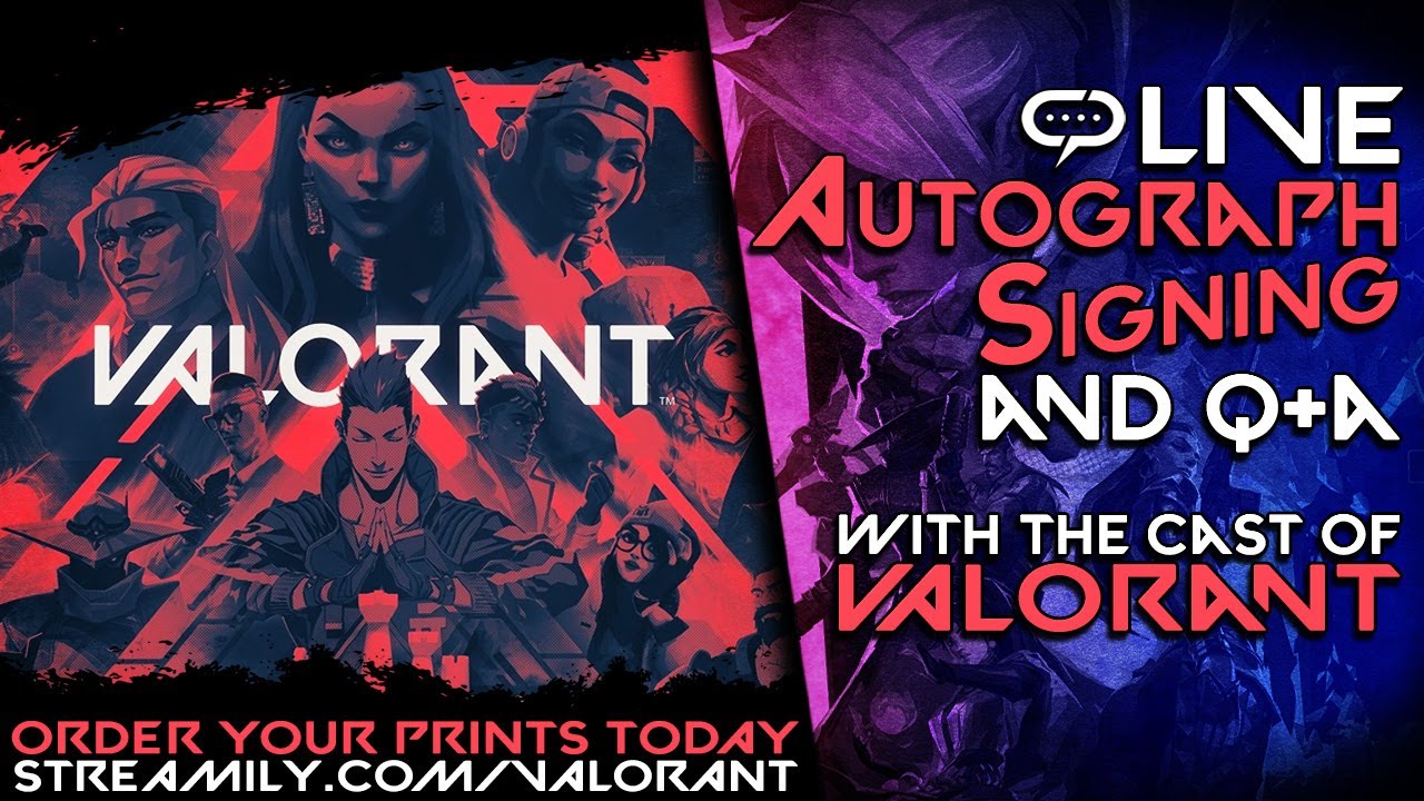 Streamily.com Present's: Valorant Cast Signing - YouTube
