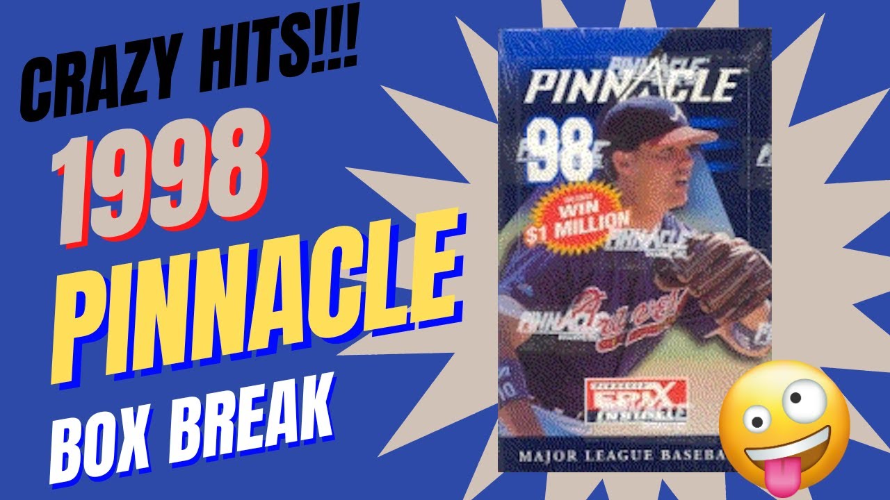 1998 Pinnacle Baseball Box Break: Amazing DUFEX Hits!!!! - YouTube