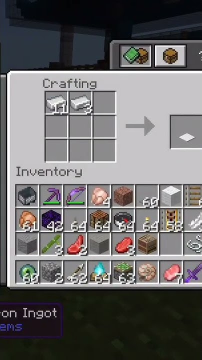 How to make a smithing table in minecraft |#shorts - YouTube