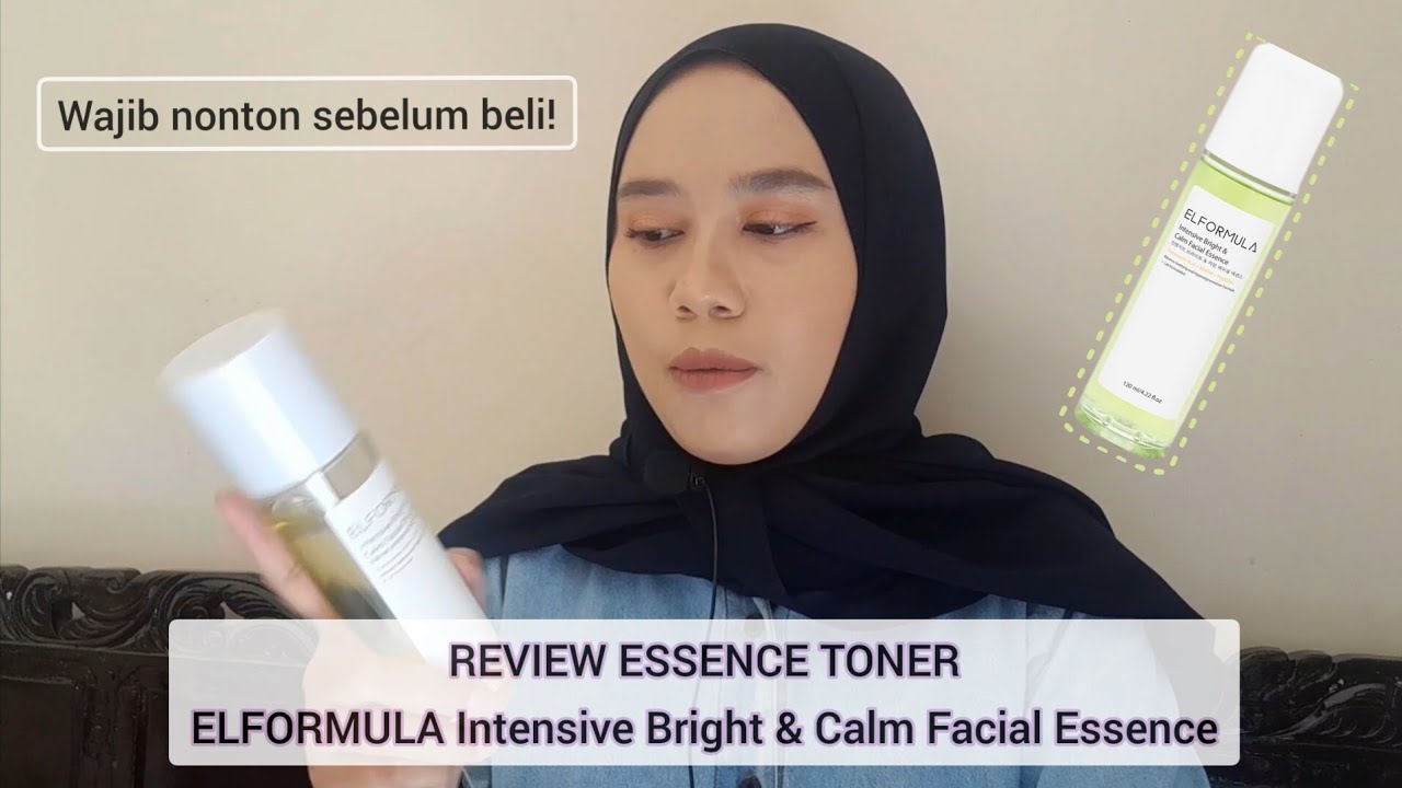 Review Elformula Intensive Bright & Calm Facial Essence Toner ...