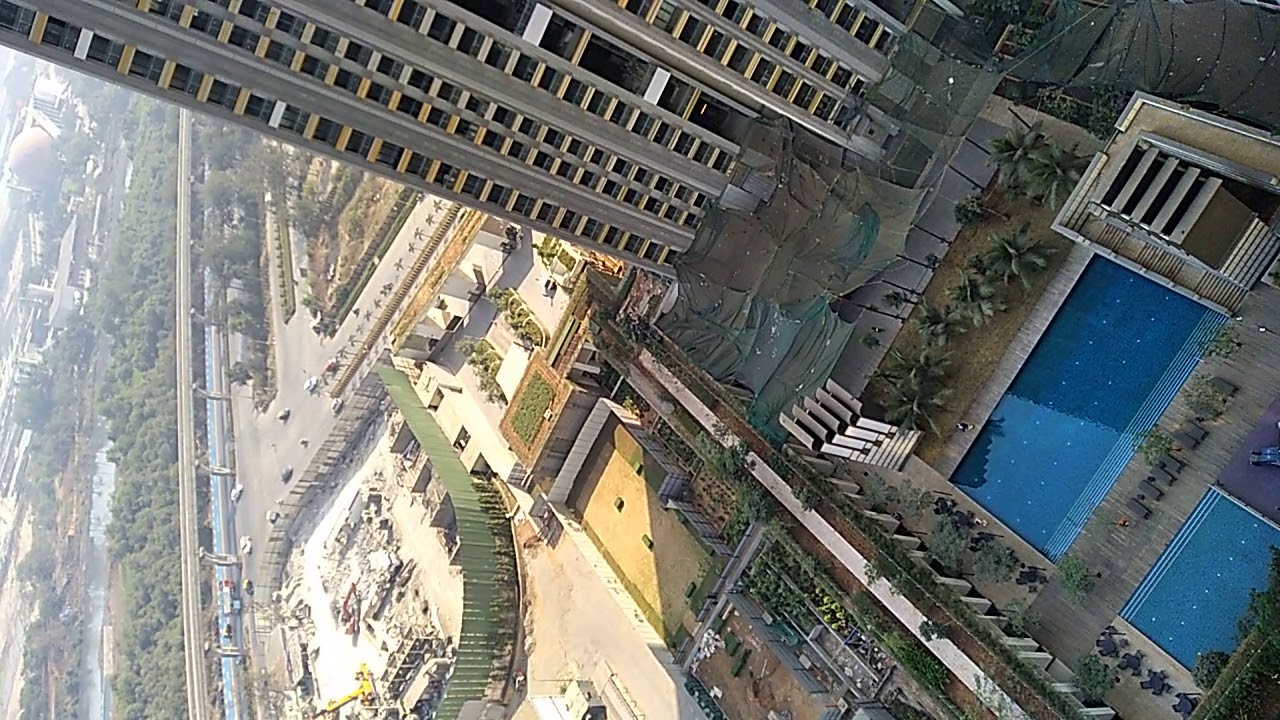 Refuge areas of Lodha NCP - No rescue is possible, no safety from smoke ...