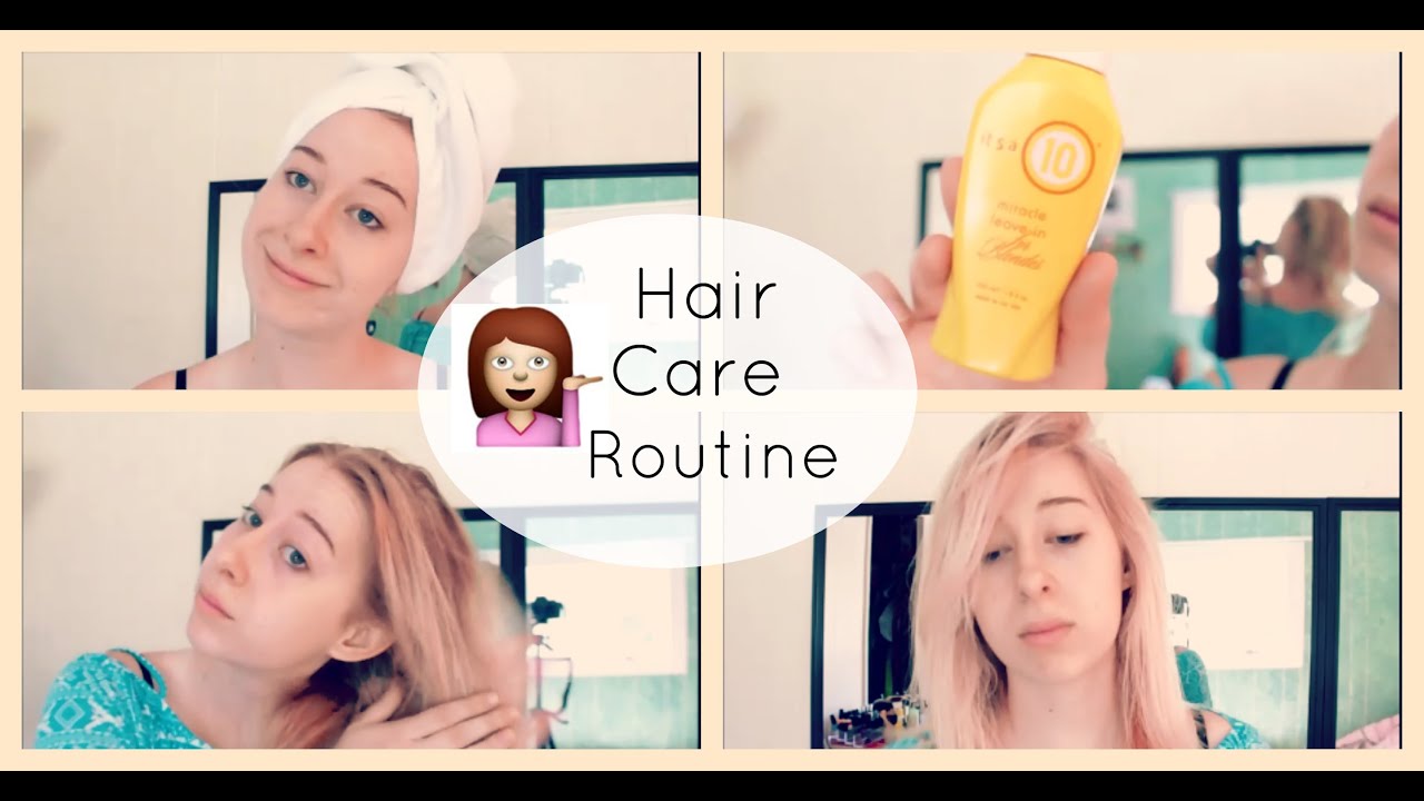 My Hair Care Routine - YouTube