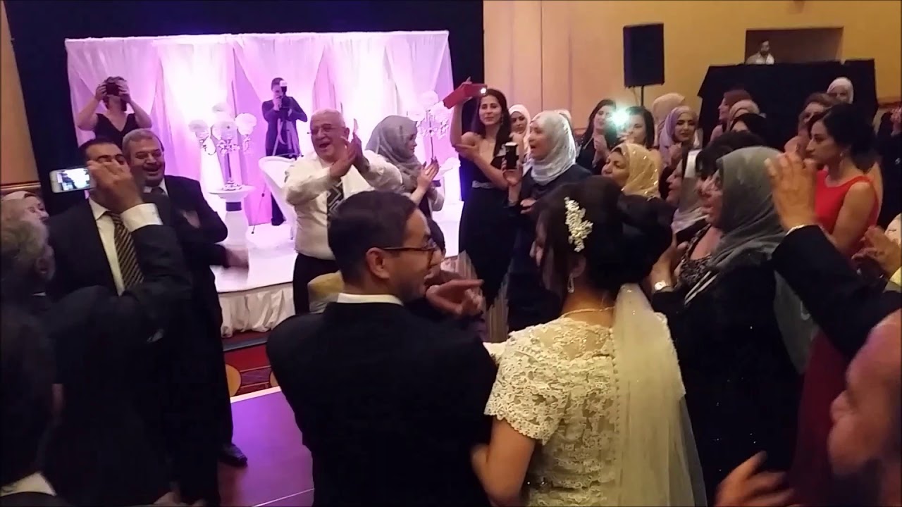 Zaffa Palestine/Syrian Wedding أحلى زفة وتهليل عرس فلسطيني في كندا ...