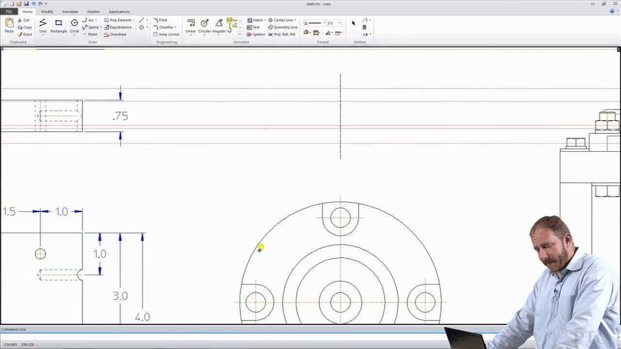 AnyRole Apps in Creo: Drafting - PTC - YouTube
