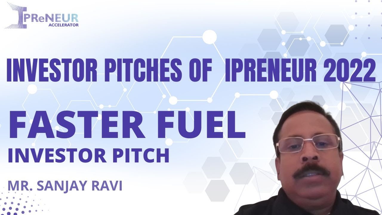 Ipreneur Startup Accelerator- Investor Pitch-Faster Fuel - YouTube