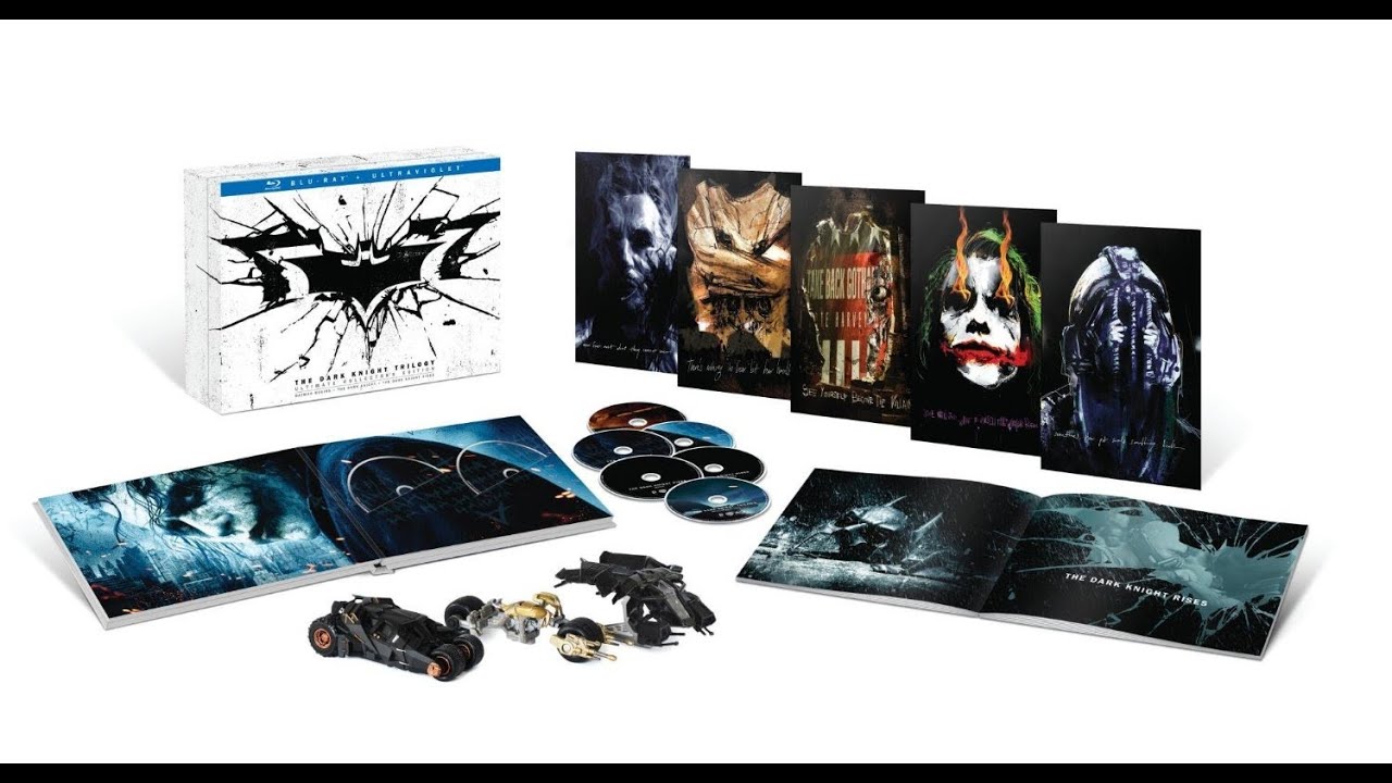 THE DARK KNIGHT Trilogy Ultimate Collector's Edition Box Set - YouTube