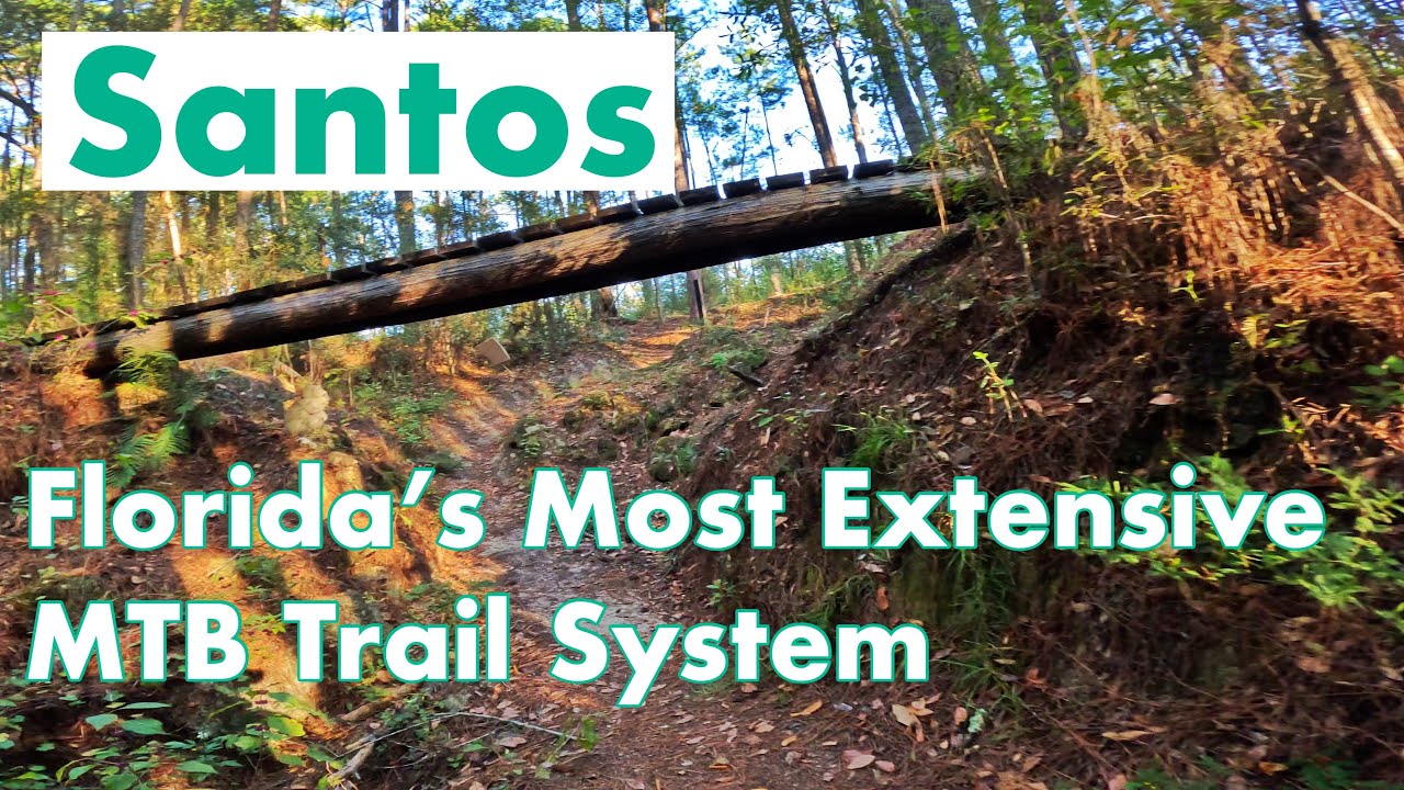 Riding Santos From Ross Prairie Trailhead - Part 1 West to East - YouTube