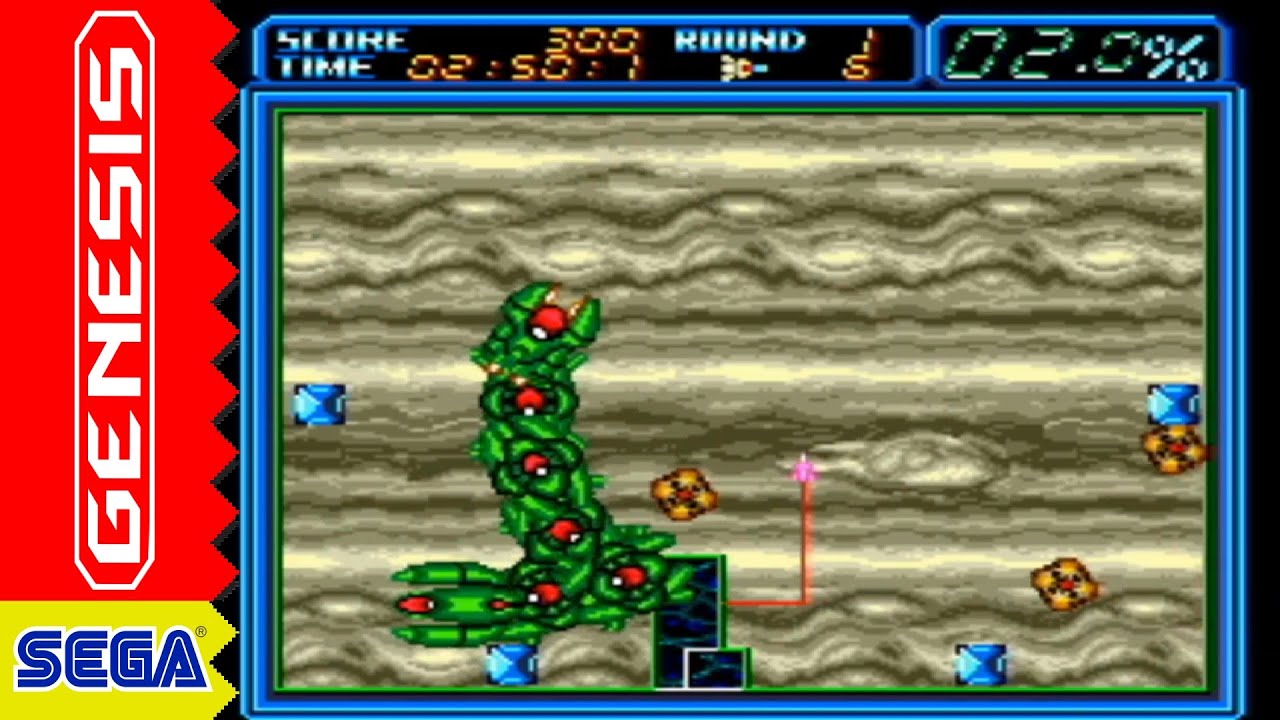 Ultimate Qix/Volfied (Genesis/Mega Drive) - Longplay - YouTube