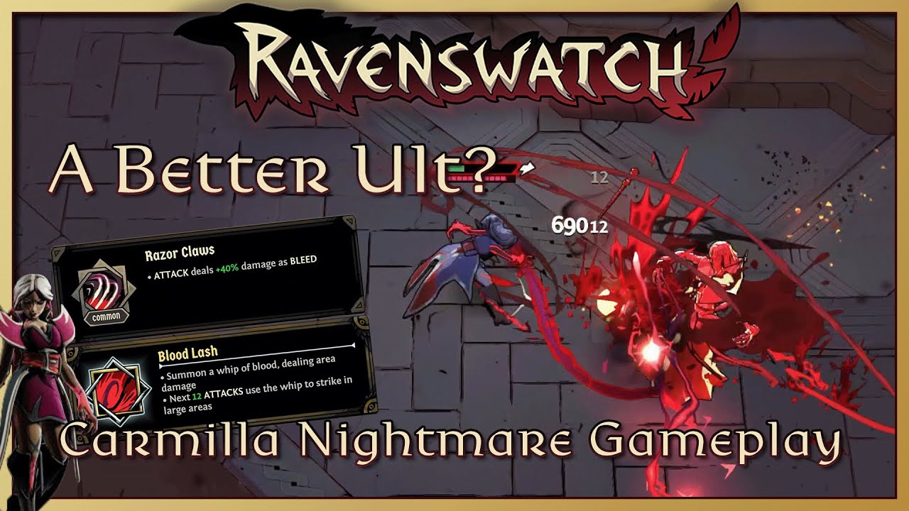 Whipped [Ravenswatch Full Release | Carmilla Nightmare Gameplay] - YouTube