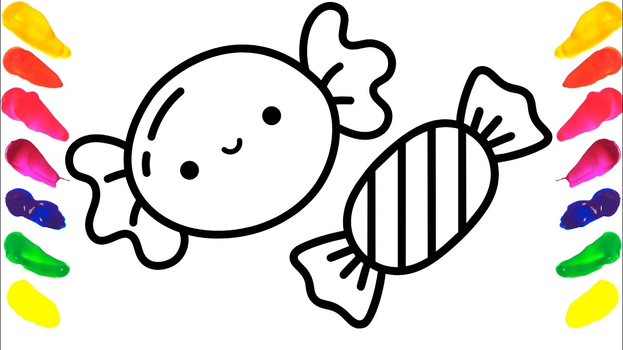 Candy Drawing Adventures for Kids | Candy Drawing for Little Artists ...
