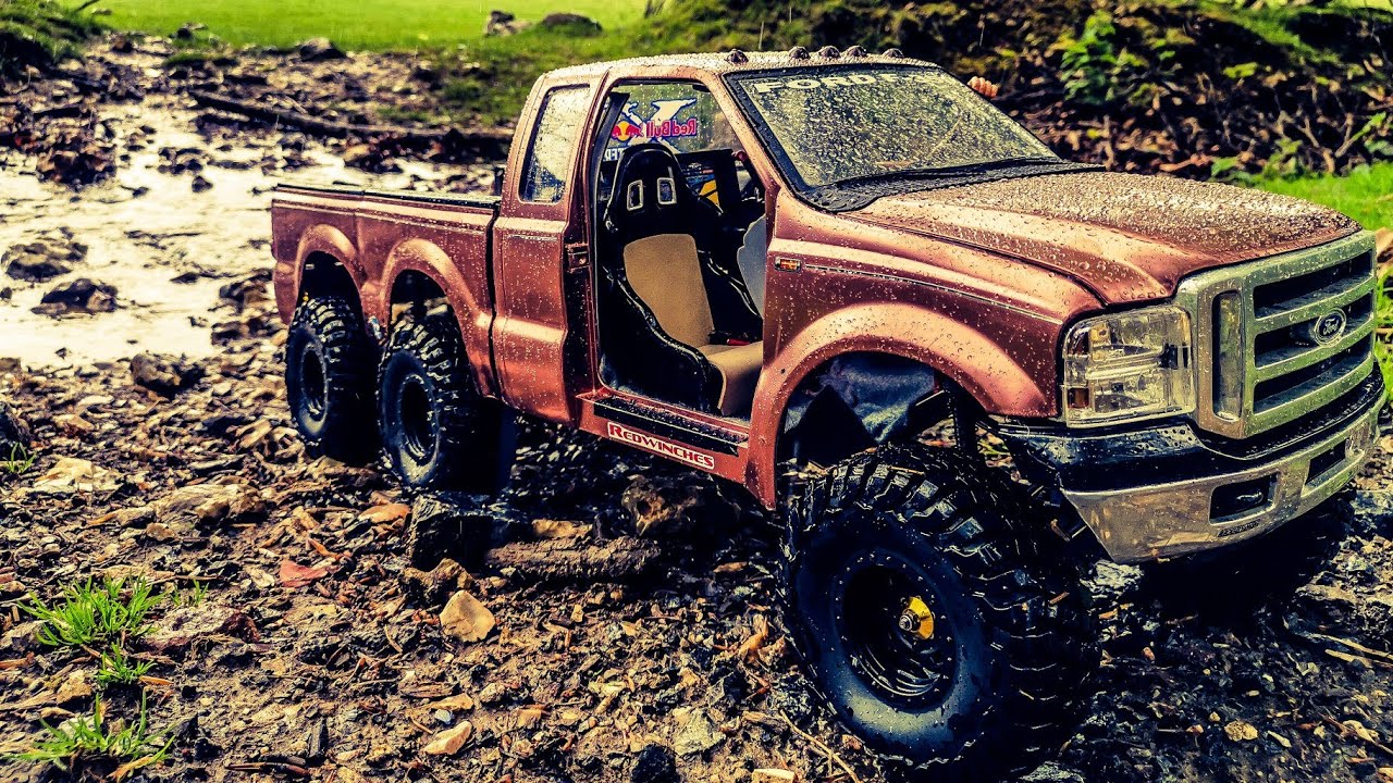 1/6 scale rc crawler - YouTube