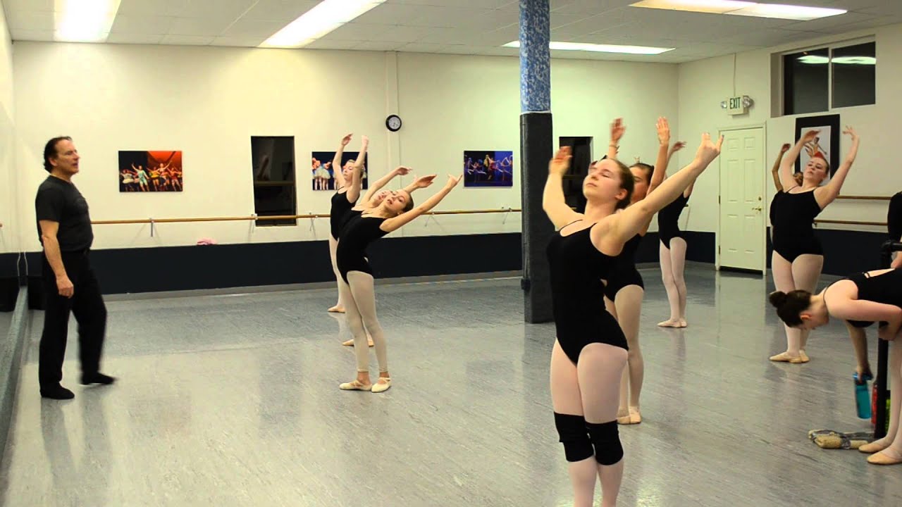 Reflections School of Dance - Ballet Master Class with Marco Carrabba ...