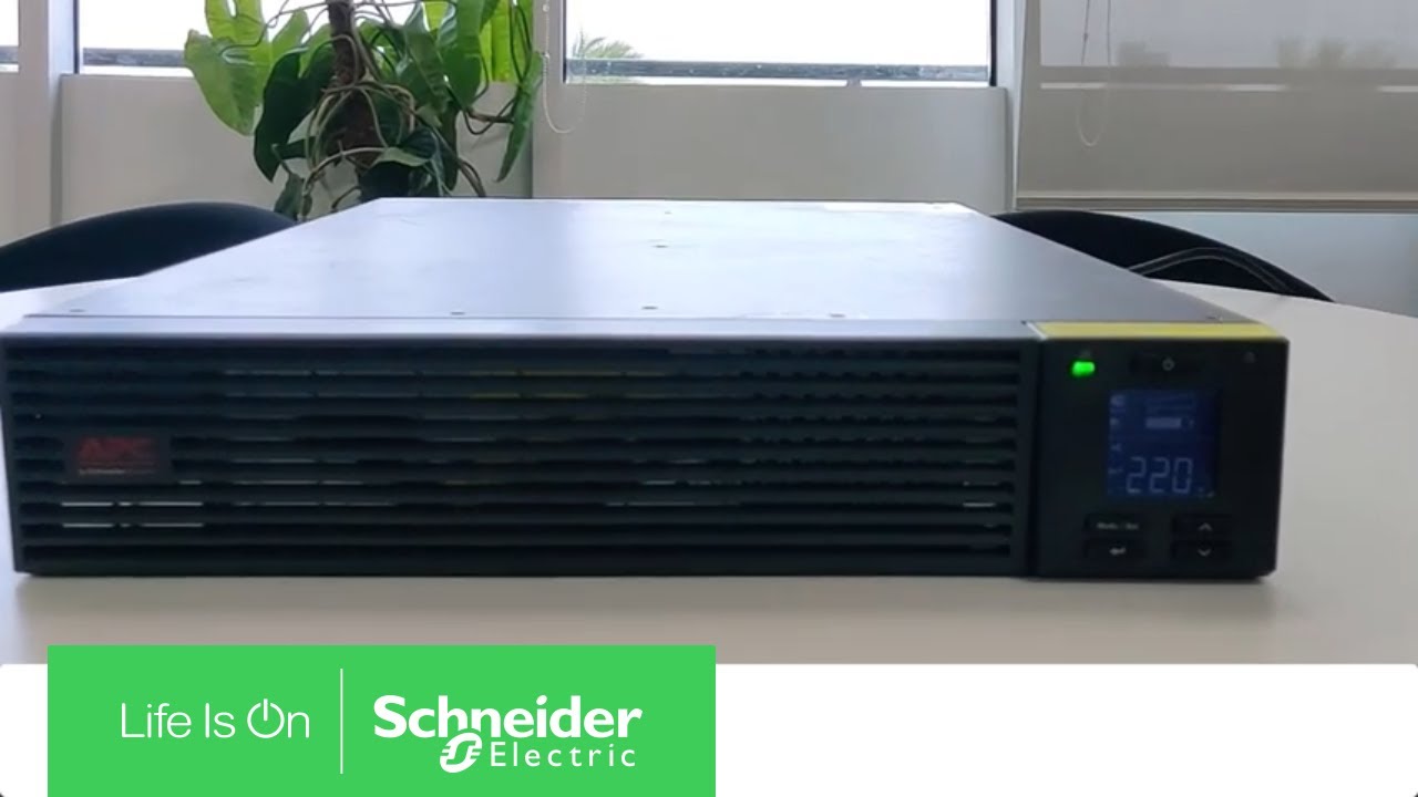 How to Turn Off SRV Model UPS Through Front Panel | Schneider Electric ...