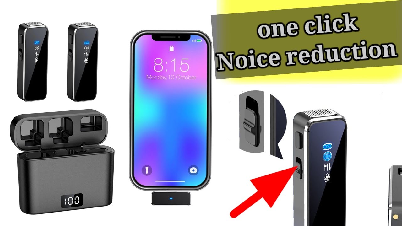 amgras wireless microphone 🎤 review || amgras wireless mic 🎙️ tutorial ...