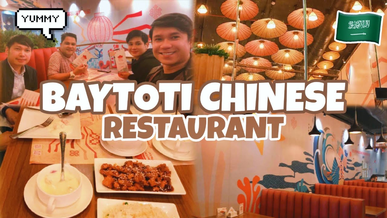 BAYTOTI CHINESE RESTAURANT RIYADH | Nhico Mhogs Vlog. - YouTube
