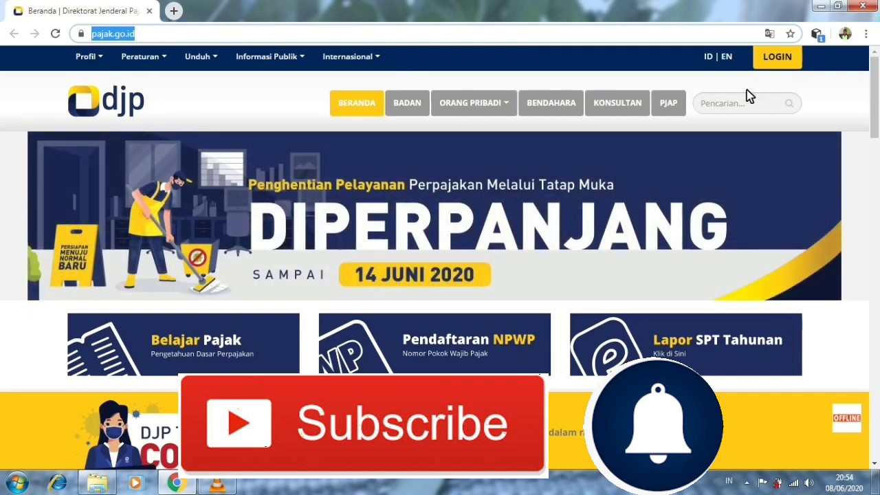 Cara Membuat e-Billing Pajak BOS || TUTORIAL - YouTube