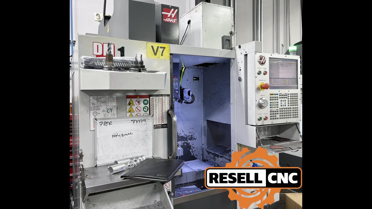 2018 Haas DM-1 CNC Vertical Mill - YouTube