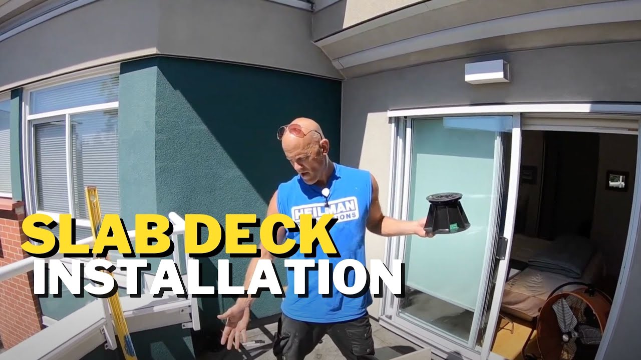 Hydrapressed Slab Deck Installation - YouTube