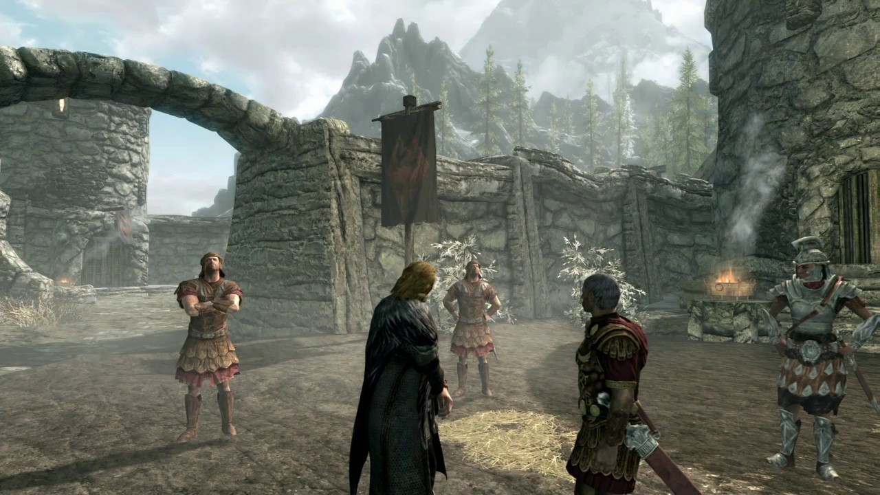 Skyrim Remastered Ep1 High Elf Fire Wizard - YouTube