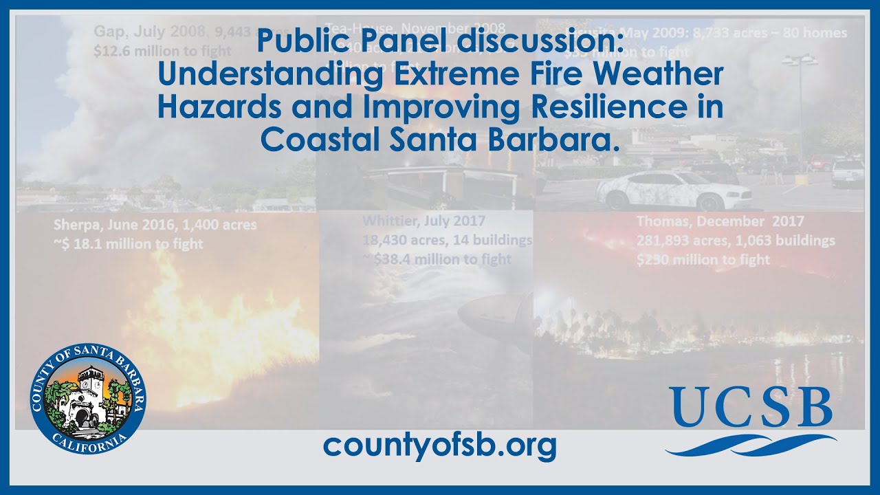 Understanding Extreme Fire Weather Hazards, October 25, 2019 - YouTube