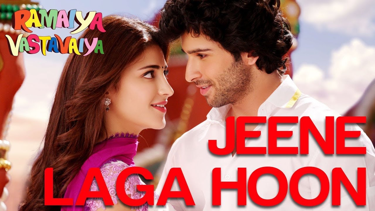 Jeene Laga Hoon Lyrical - Ramaiya Vastavaiya | Girish Kumar, Shruti ...