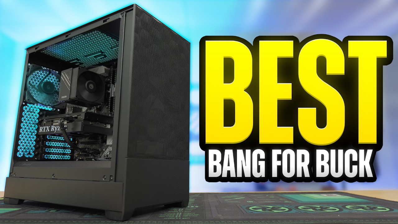 BEST Price to Performance Gaming PC We Could Build! - YouTube