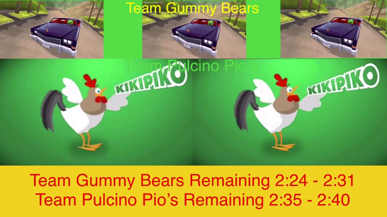 Pulcino Pio Vs. Gummy Bear - YouTube