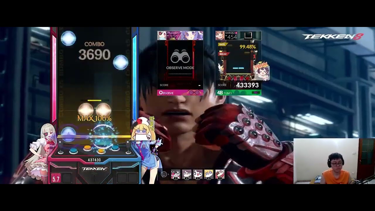 djmax tekken dlc online 29/09/24 - YouTube