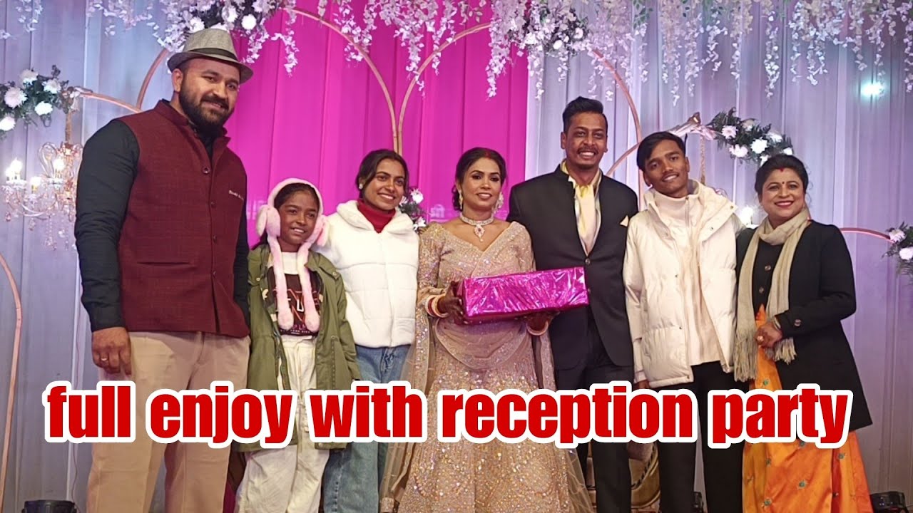 Full enjoy with reception party 🎉 tarashahvloggs, daliy vlog - YouTube