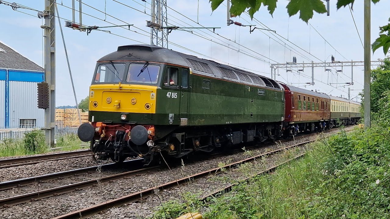 Class 47815 & 40145 DIT, 5Z40. Dudley Port, 11/6/23 - YouTube