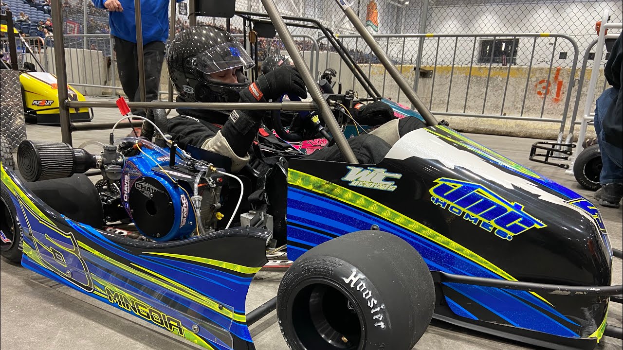 Allentown Indoor Champ kart practice 2022 #5 - YouTube