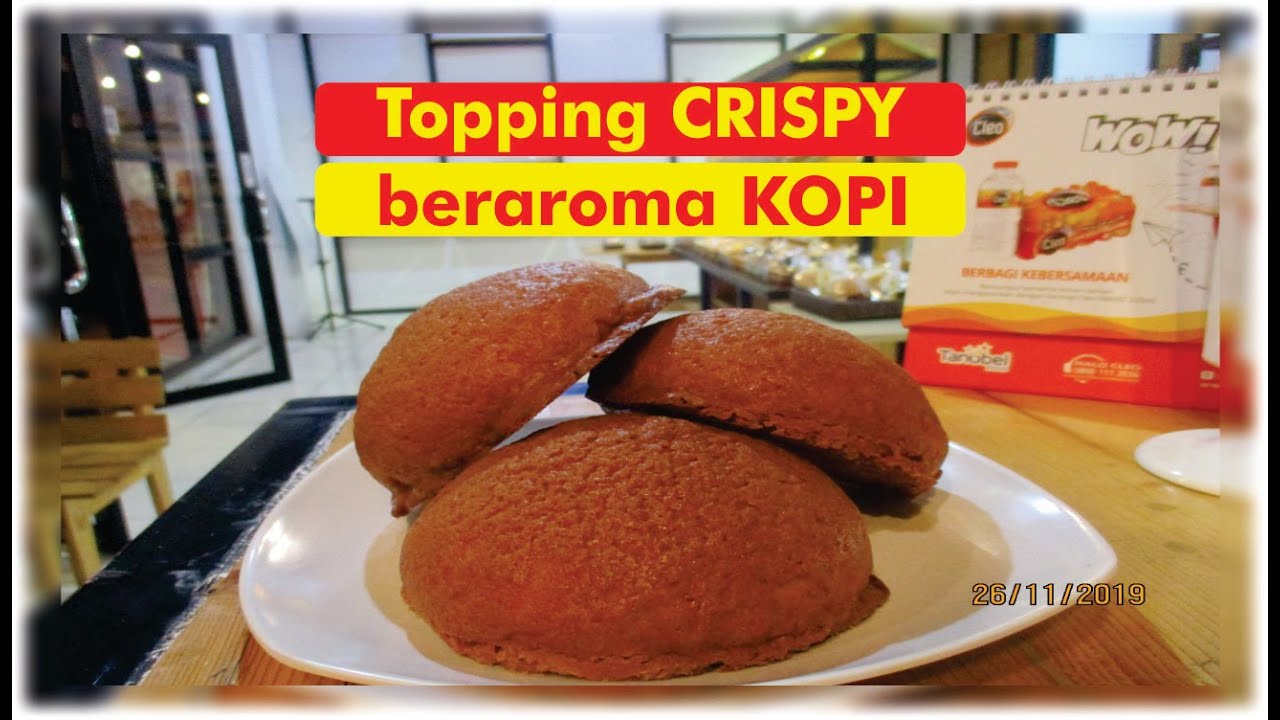 Membuat topping Roti Boy, crispy dan wangi | sweet flour - YouTube