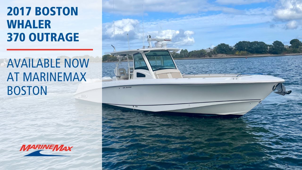 2017 Boston Whaler 370 Outrage Boat For Sale at MarineMax Boston, MA ...