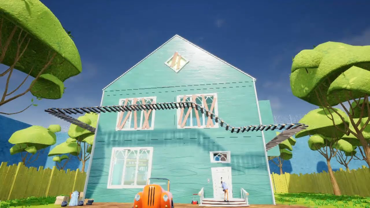 прохождение Hello Weirdo (Hello Neighbor Mod) - YouTube