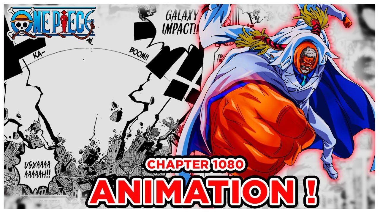 🔥 🌌 GARP VS AOKIJI ANIMATION PART 1 | ONE PIECE CHAPTER 1080 - YouTube