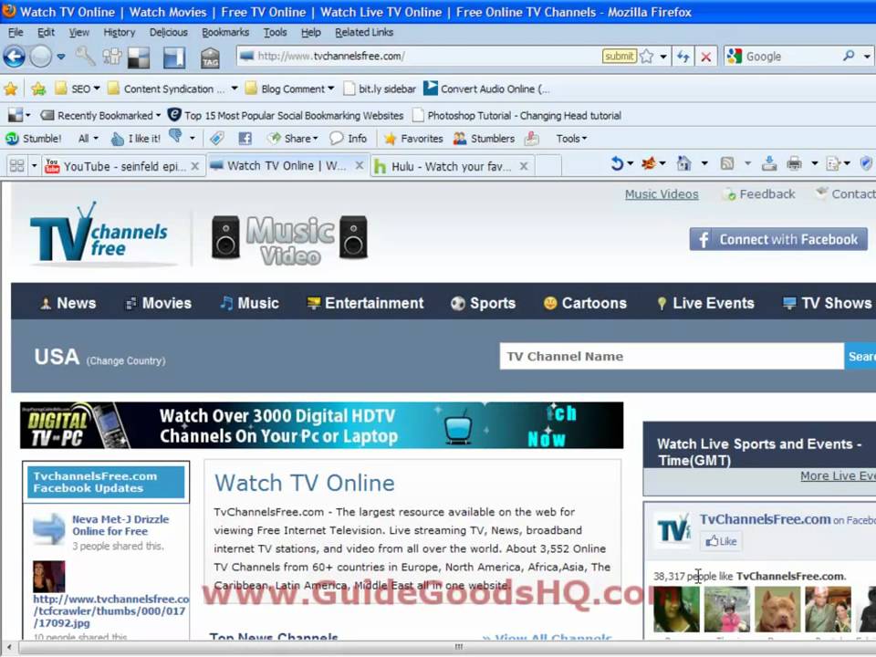 How To Watch TV or Television On Your Computer - YouTube