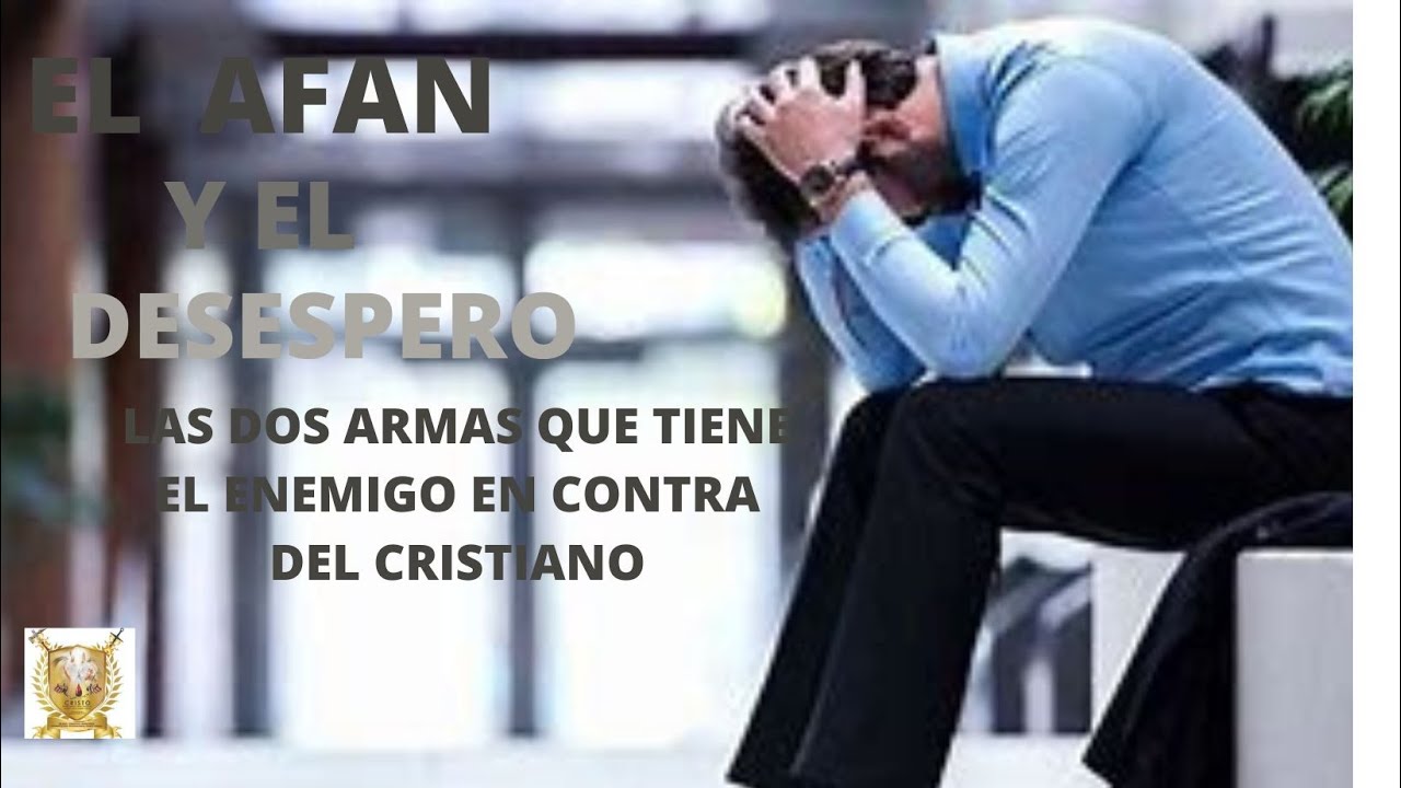DEJA EL AFAN Y LA ANSIEDASDTU VIDA VALE MAS PARA DIOS EL SABE DE QUE ...