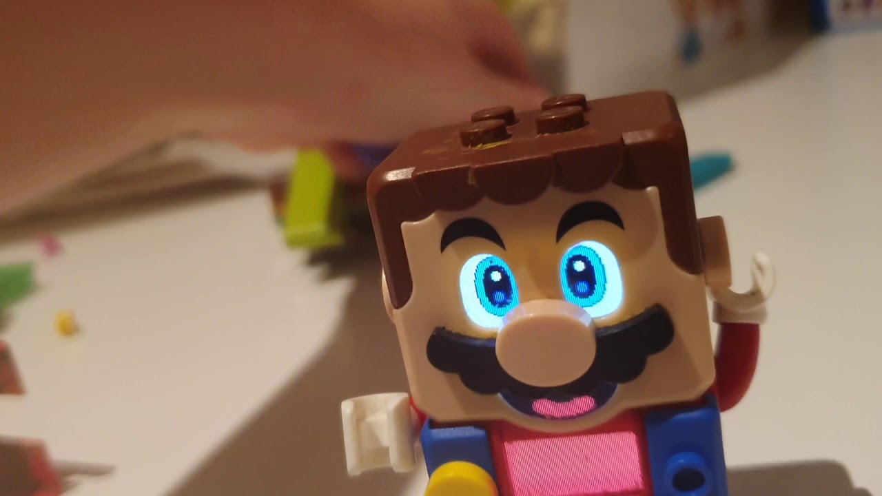 how two make lego mario scan purple - YouTube