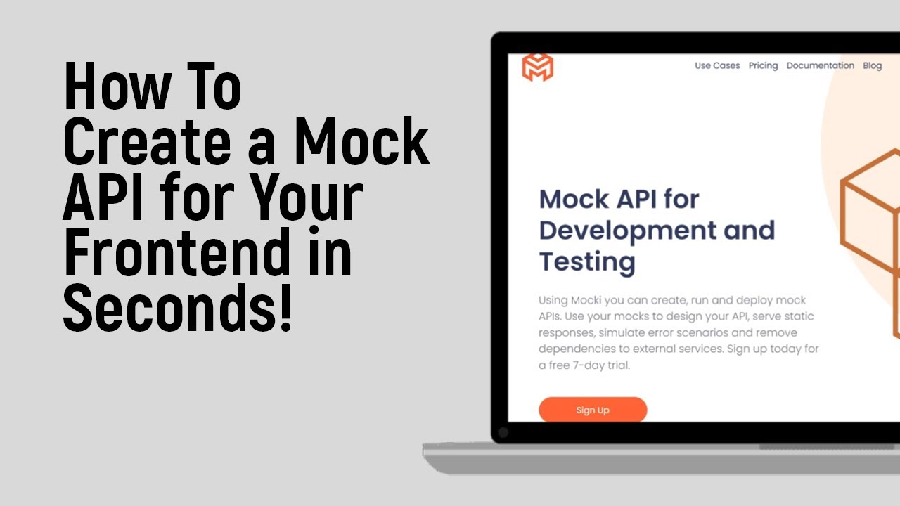 How to Create a Mock API for Your Frontend in Seconds [easy] - YouTube