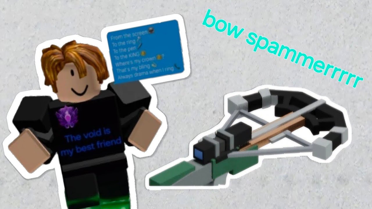 being the ultimate bow spammer (roblox bedwars) - YouTube