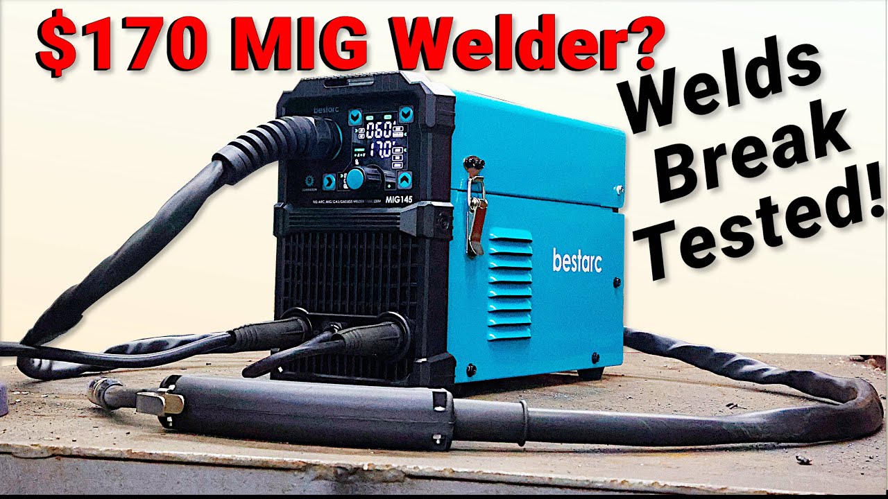 Putting the $170 BESTARC MIG Welder to the TEST - YouTube