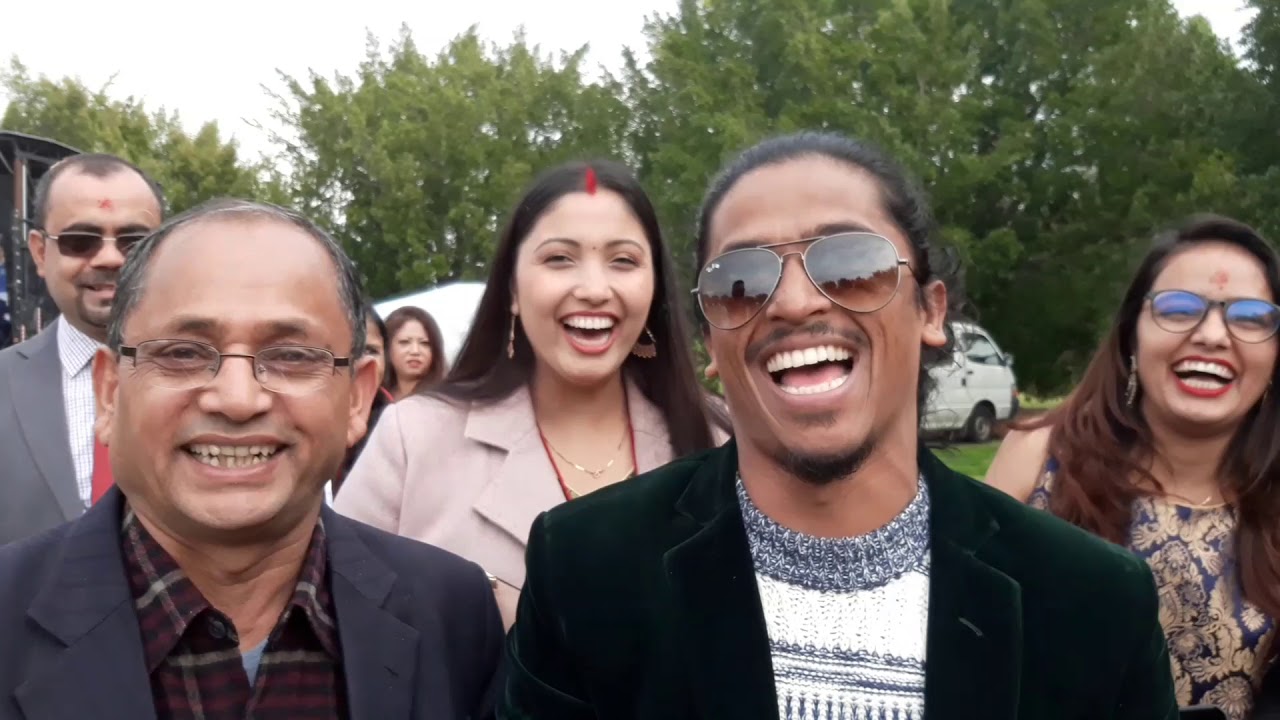 Nepali comedy balchhi dhurbe/ raju master stage program - YouTube