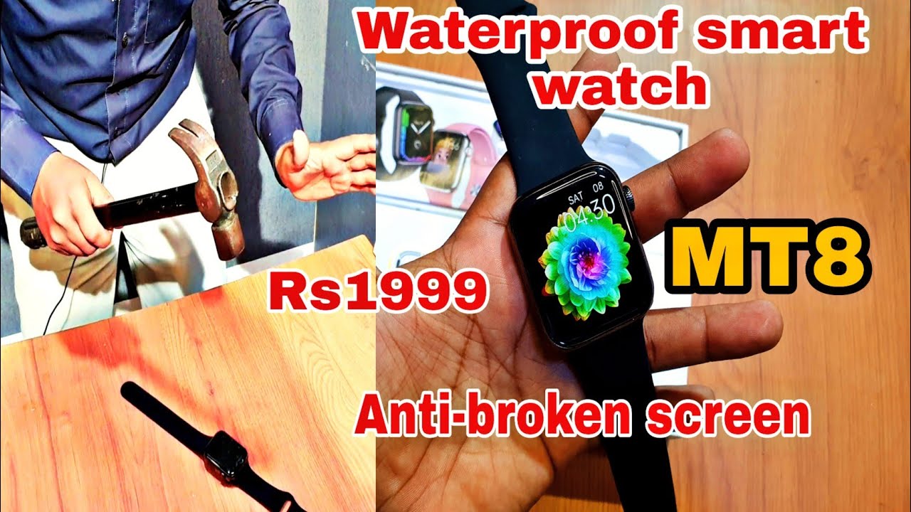 Mt8 smartwatch unboxing and review | Waterproof watch #smartwatch @vr ...