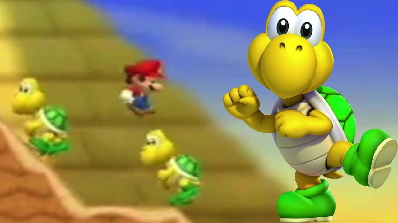 New Super Mario Bros Wii if i stomp on a Koopa the video ends - YouTube