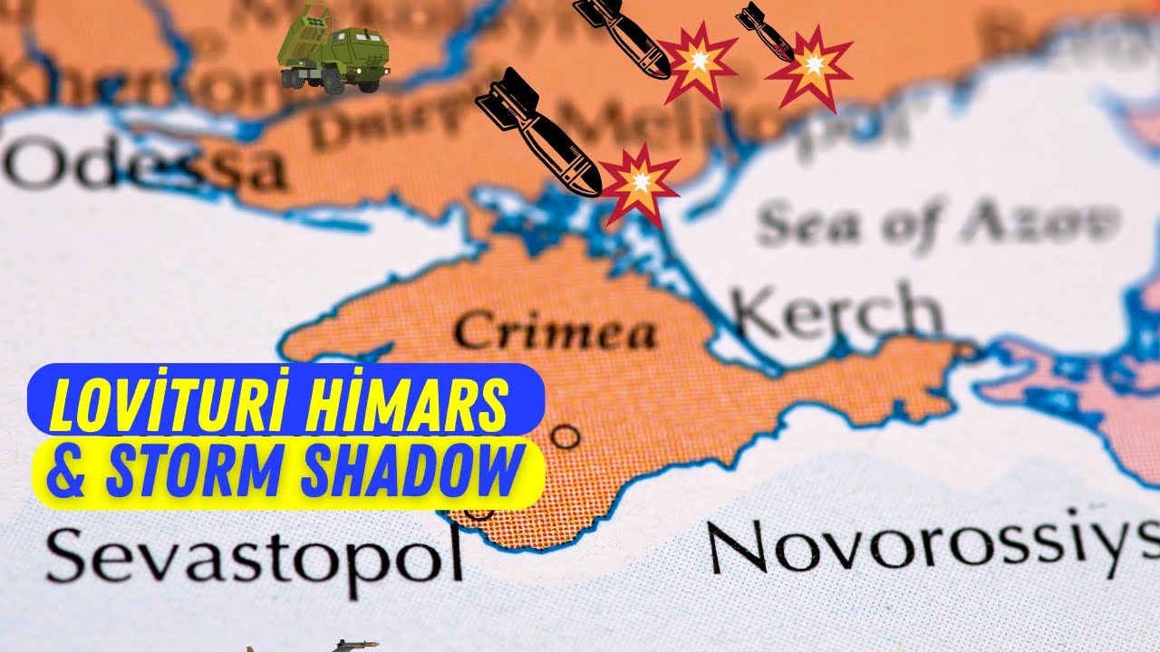 STORM SHADOW și HIMARS pentru liniile de comunicații și aprovizionare rusești! - YouTube