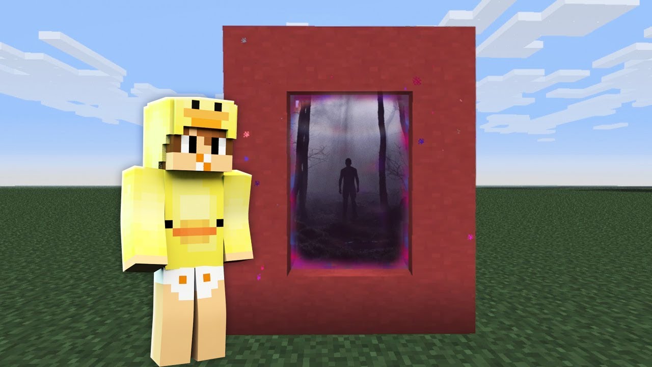 Minecraft - SCARY PORTAL vs SCARY PORTAL - HOW TO PORTAL TO OUR WORST ...