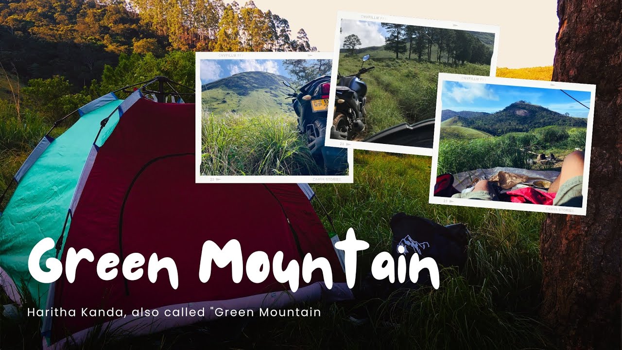 හරිත කන්ද CAMPING Bike Journey🍃 The Green Mountain - Haritha Kanda ...
