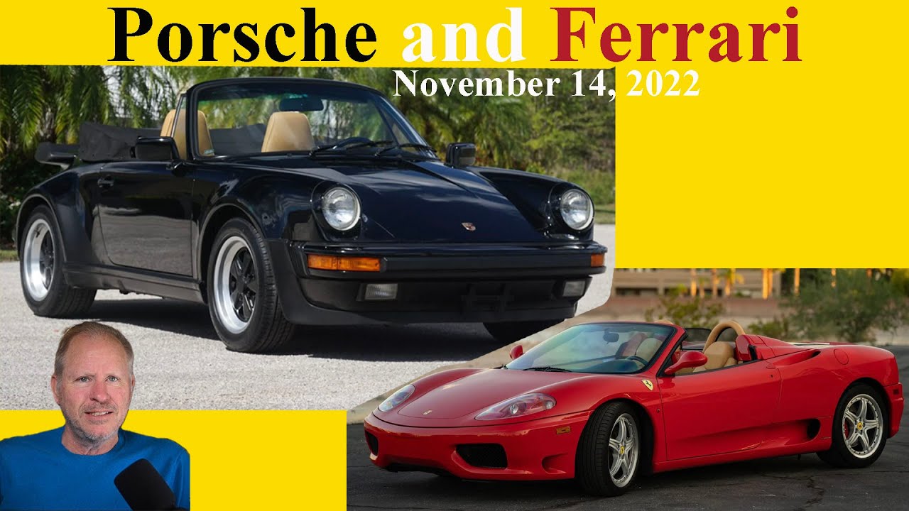 Porsche 911SC, Ruf 964, 944 turbo, 3 996, 997, 991, & a sign. Ferrari ...