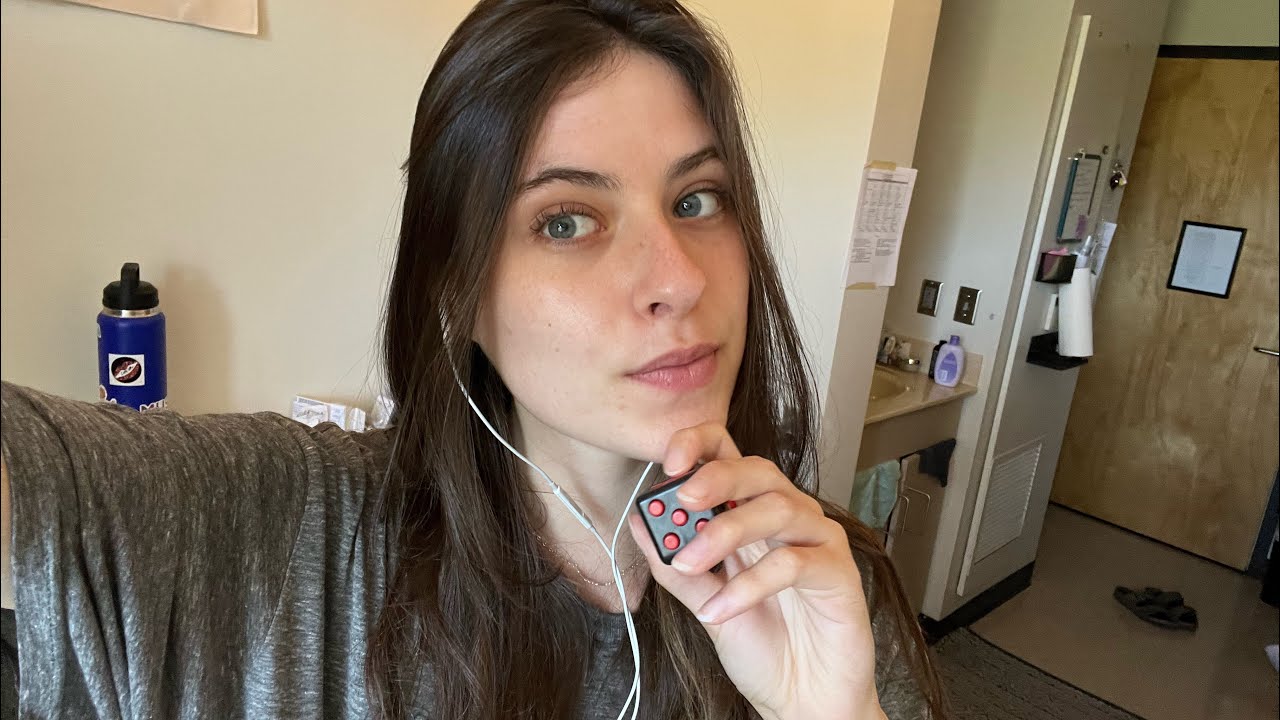 ASMR book tapping mouth sounds and bad counting:) - YouTube